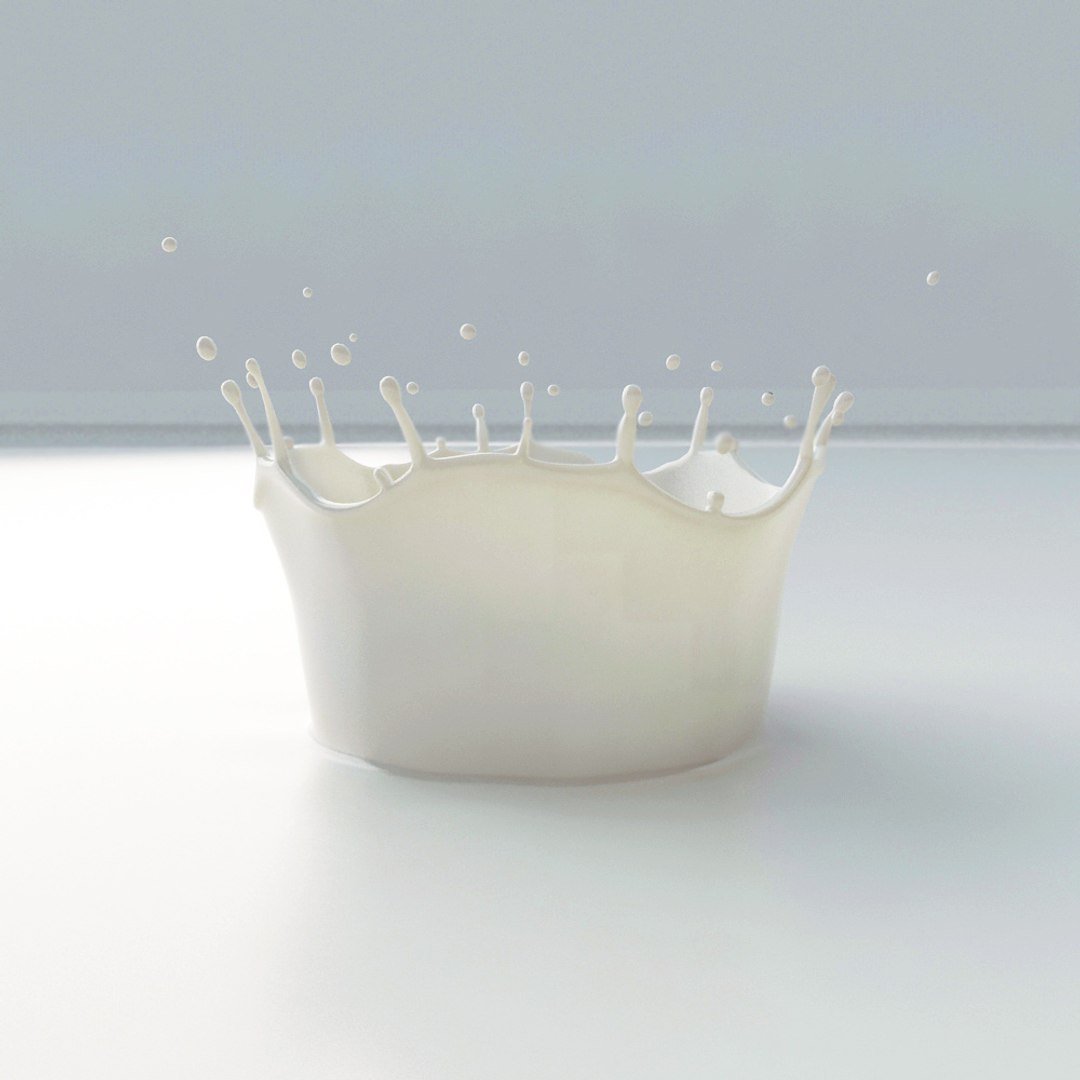 3d Milk Drop Model