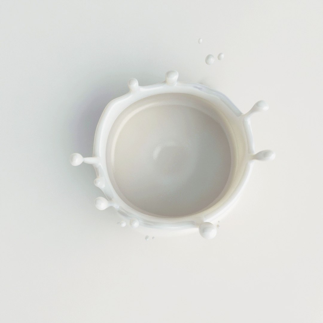 3d Milk Drop Model