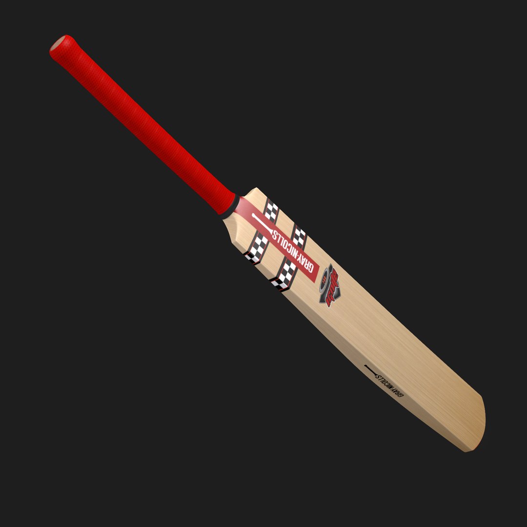 Gray Nicolls Cricket Bat 3d Model