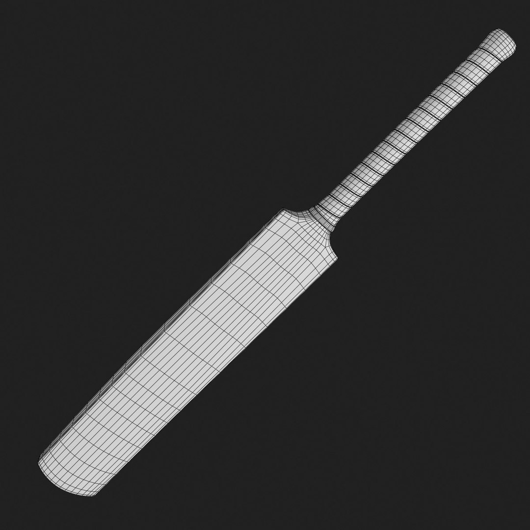 Gray Nicolls Cricket Bat 3d Model