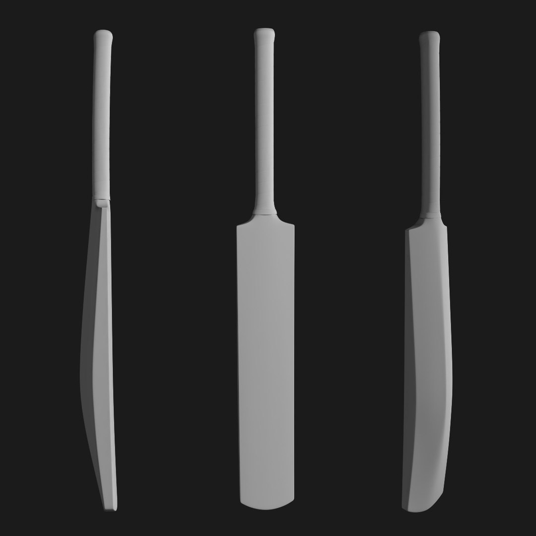 Gray Nicolls Cricket Bat 3d Model