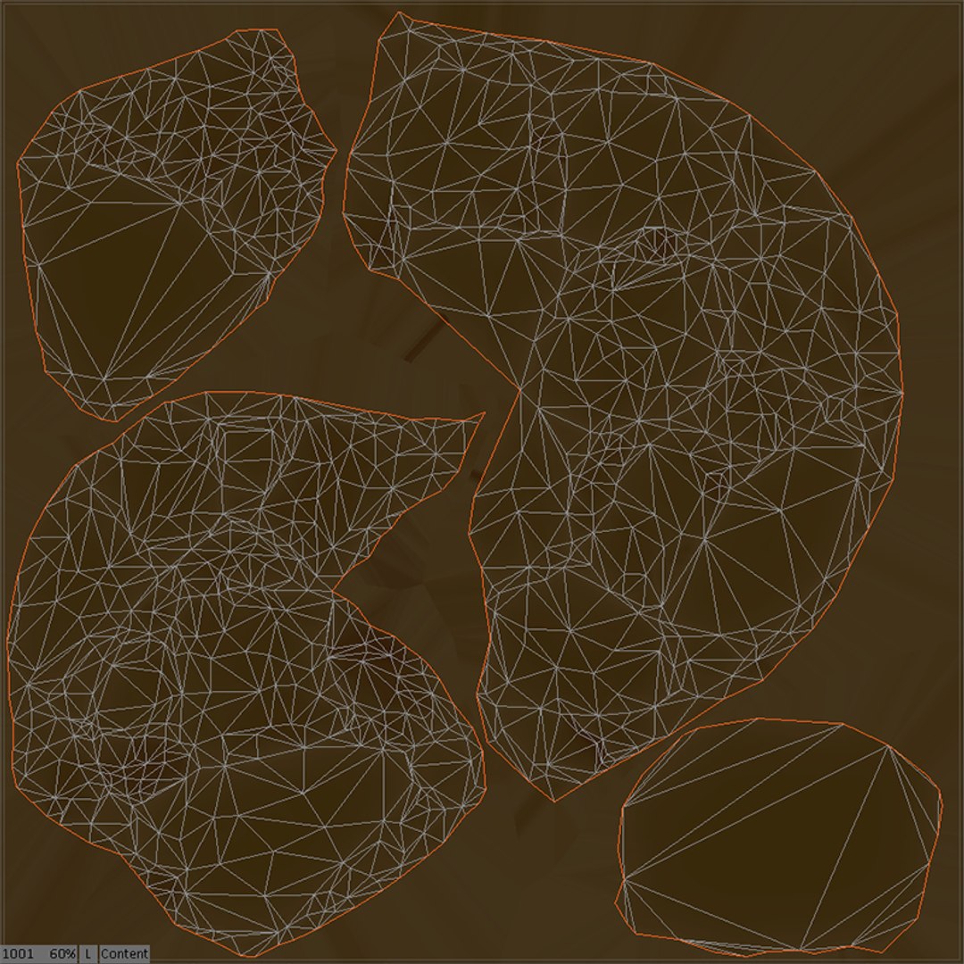 3D Stylized Desert Yellow Rock Collection model - TurboSquid 2156353