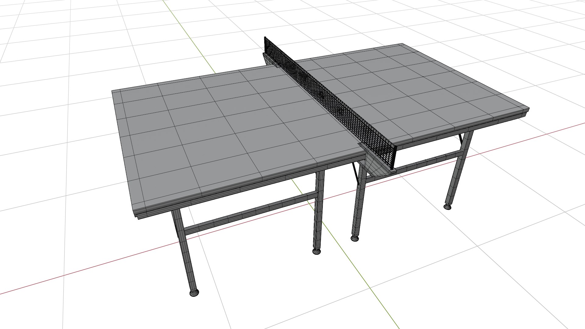 3D Model Table Tennis - TurboSquid 2091550