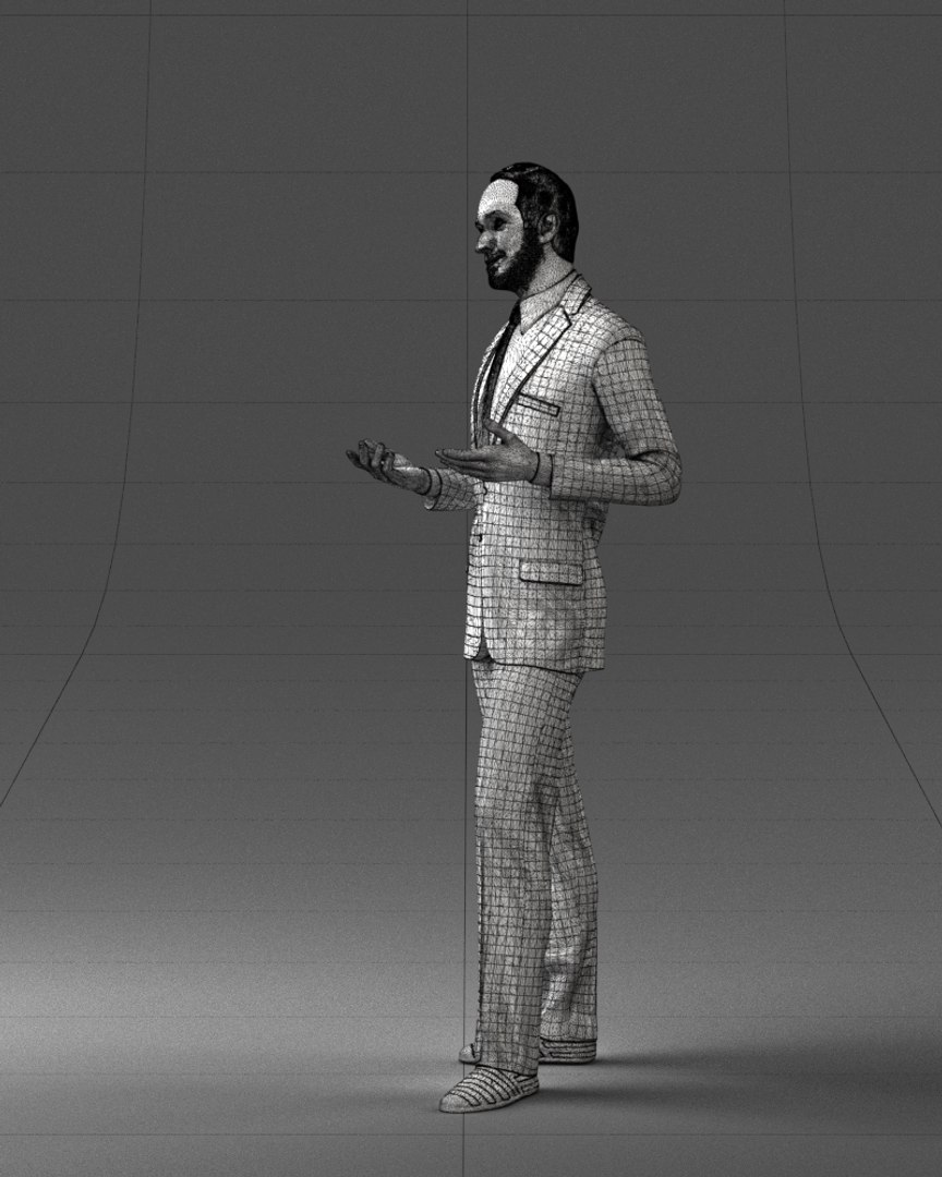 Man Showman Model - TurboSquid 1441679