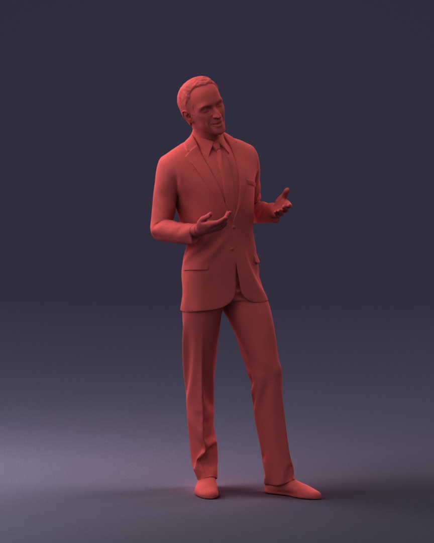 Man Showman Model - TurboSquid 1441679