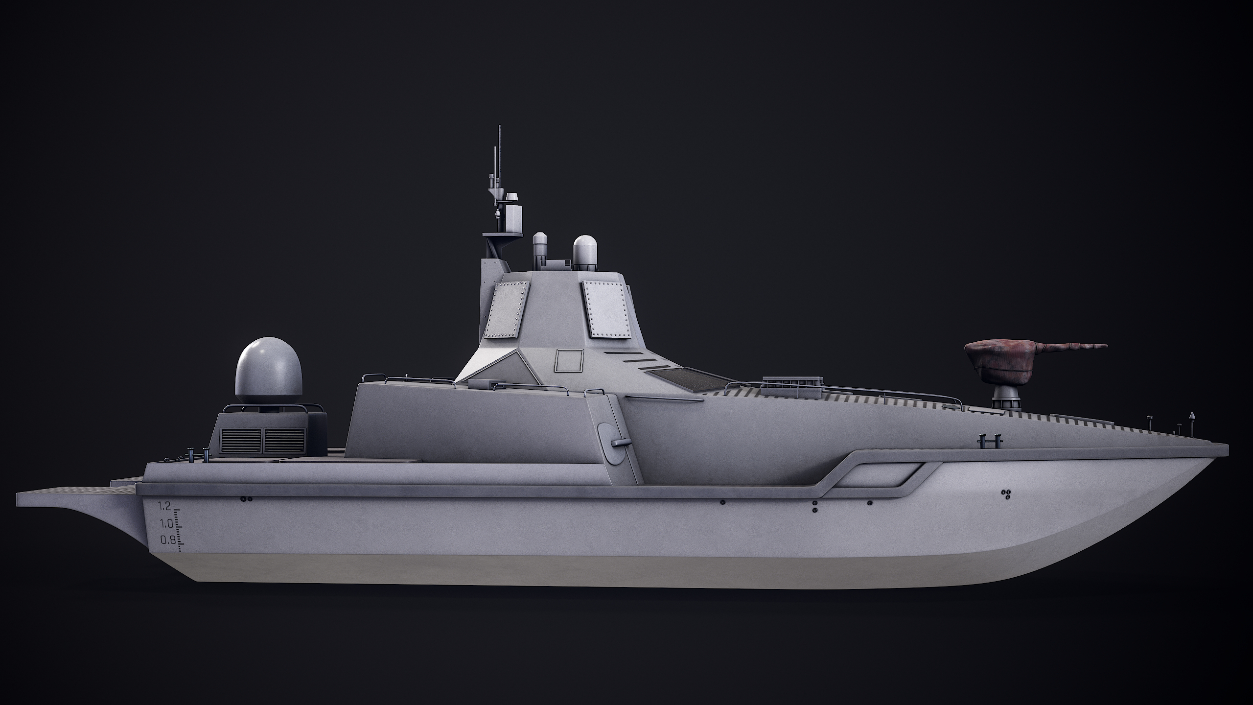 3D USV JARI Military AI Drone Ship - TurboSquid 1750525