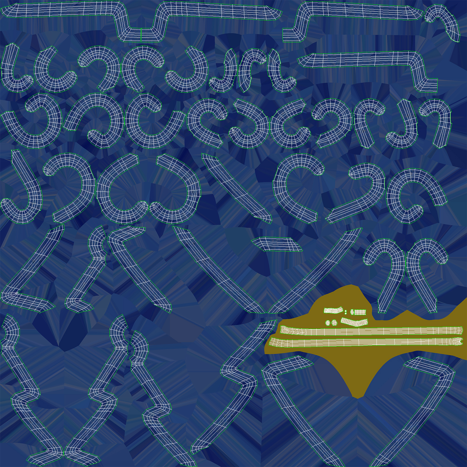 树形装饰01蓝色3D模型 - TurboSquid 1223018