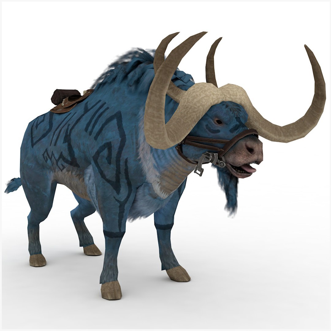 Buffalo Model - TurboSquid 2373709