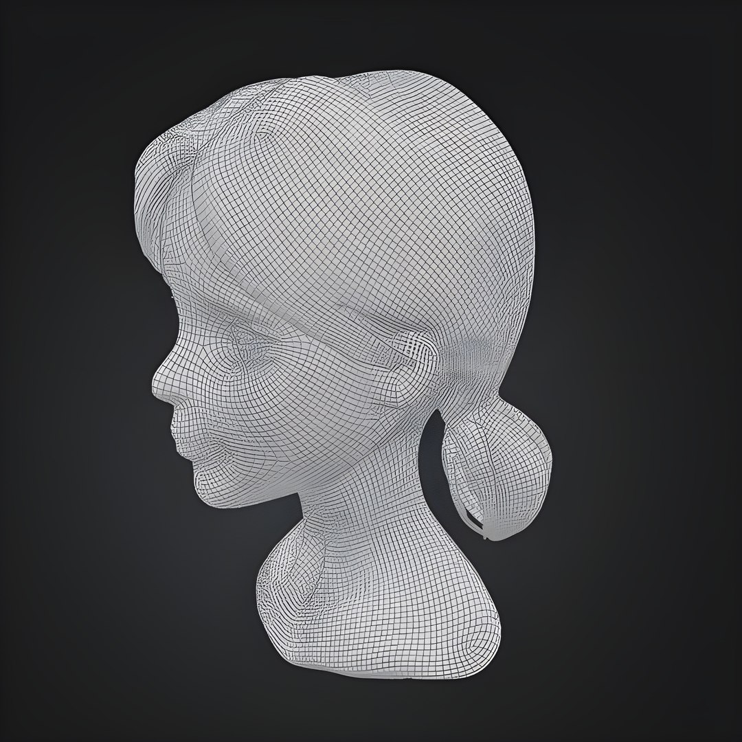 Charming Character Busts Collection Model - TurboSquid 2308754