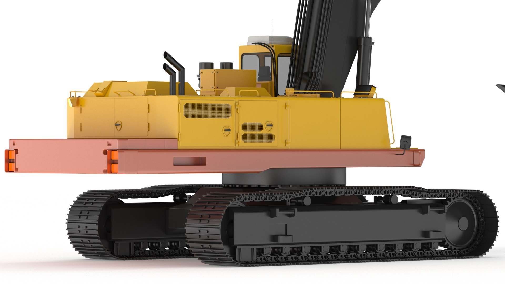 3D Crawler Excavator Generic 05 Model - TurboSquid 2001735