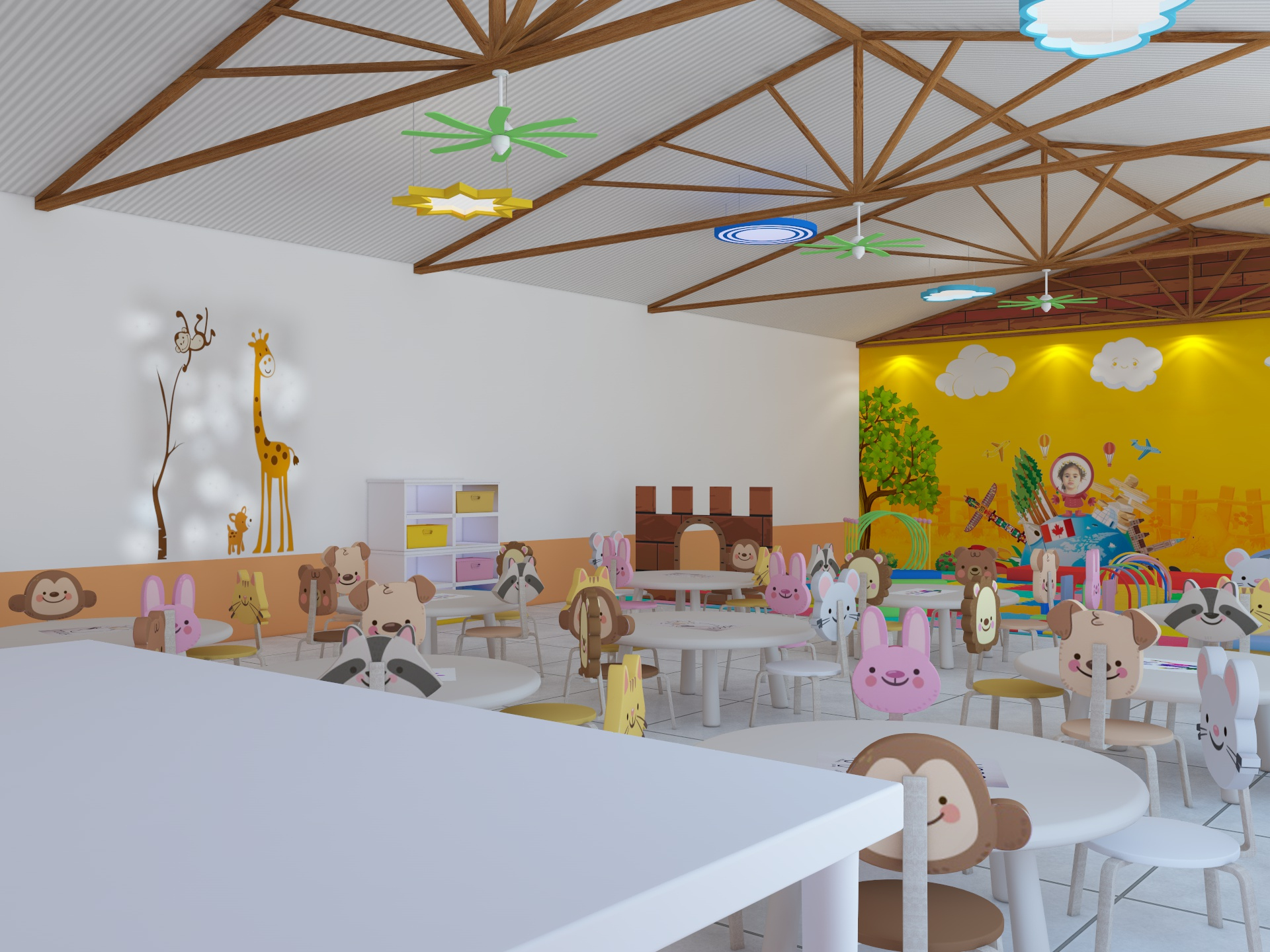 Nursery School Classroom 3D 모델 - TurboSquid 1980923