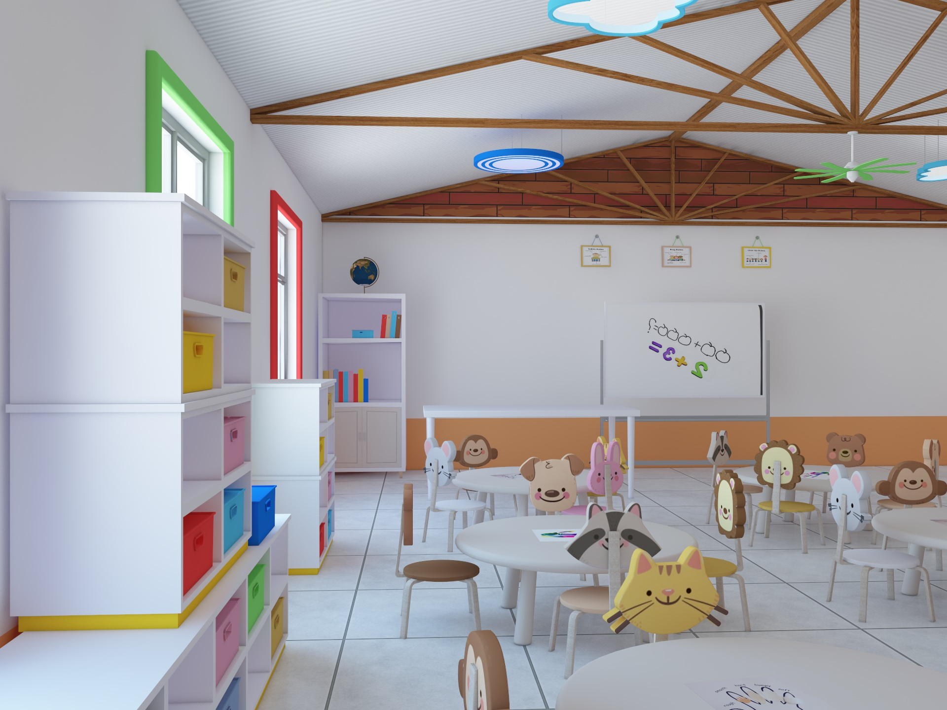 Nursery School Classroom 3D 모델 - TurboSquid 1980923