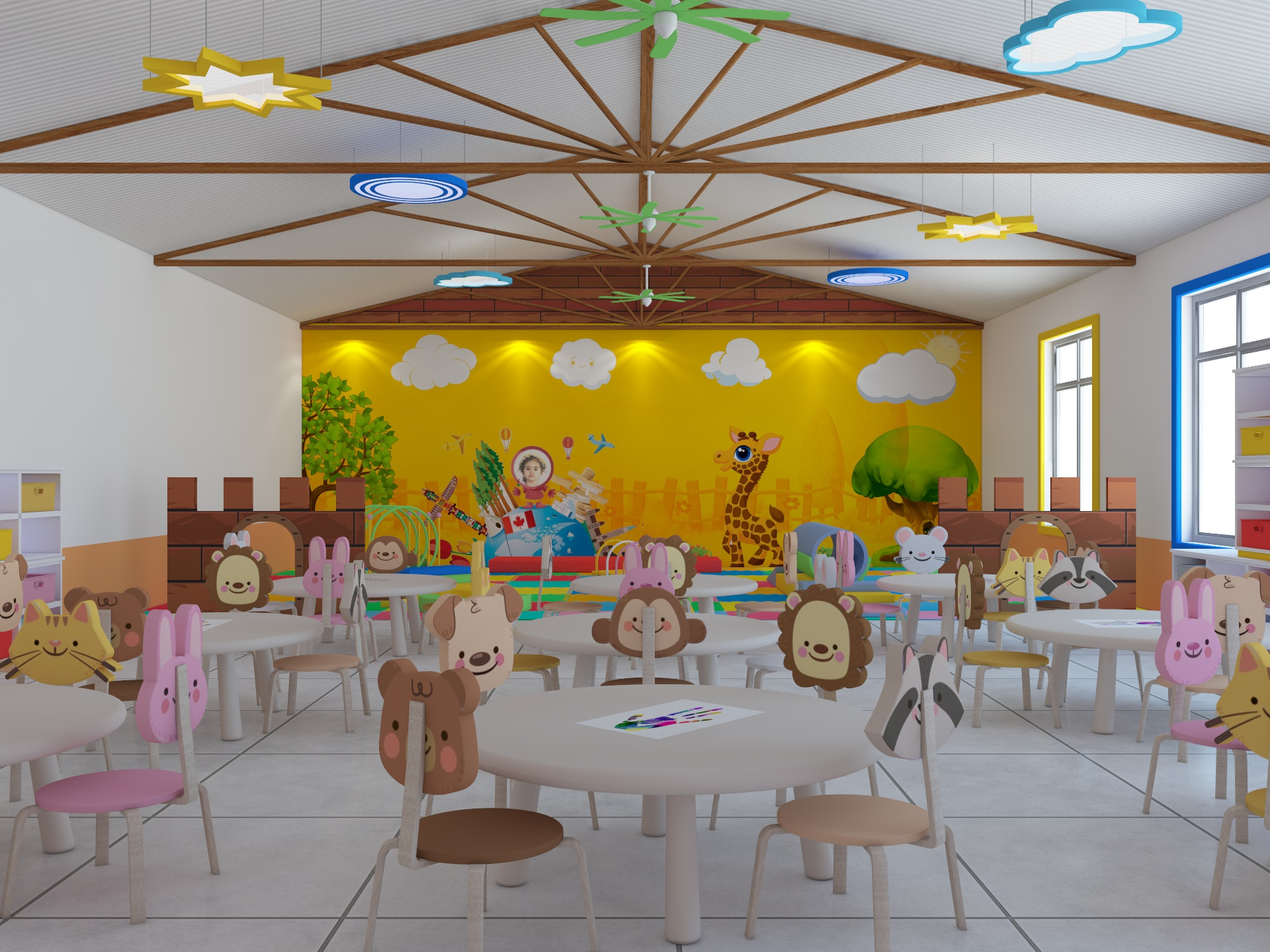 Nursery School Classroom 3D 모델 - TurboSquid 1980923