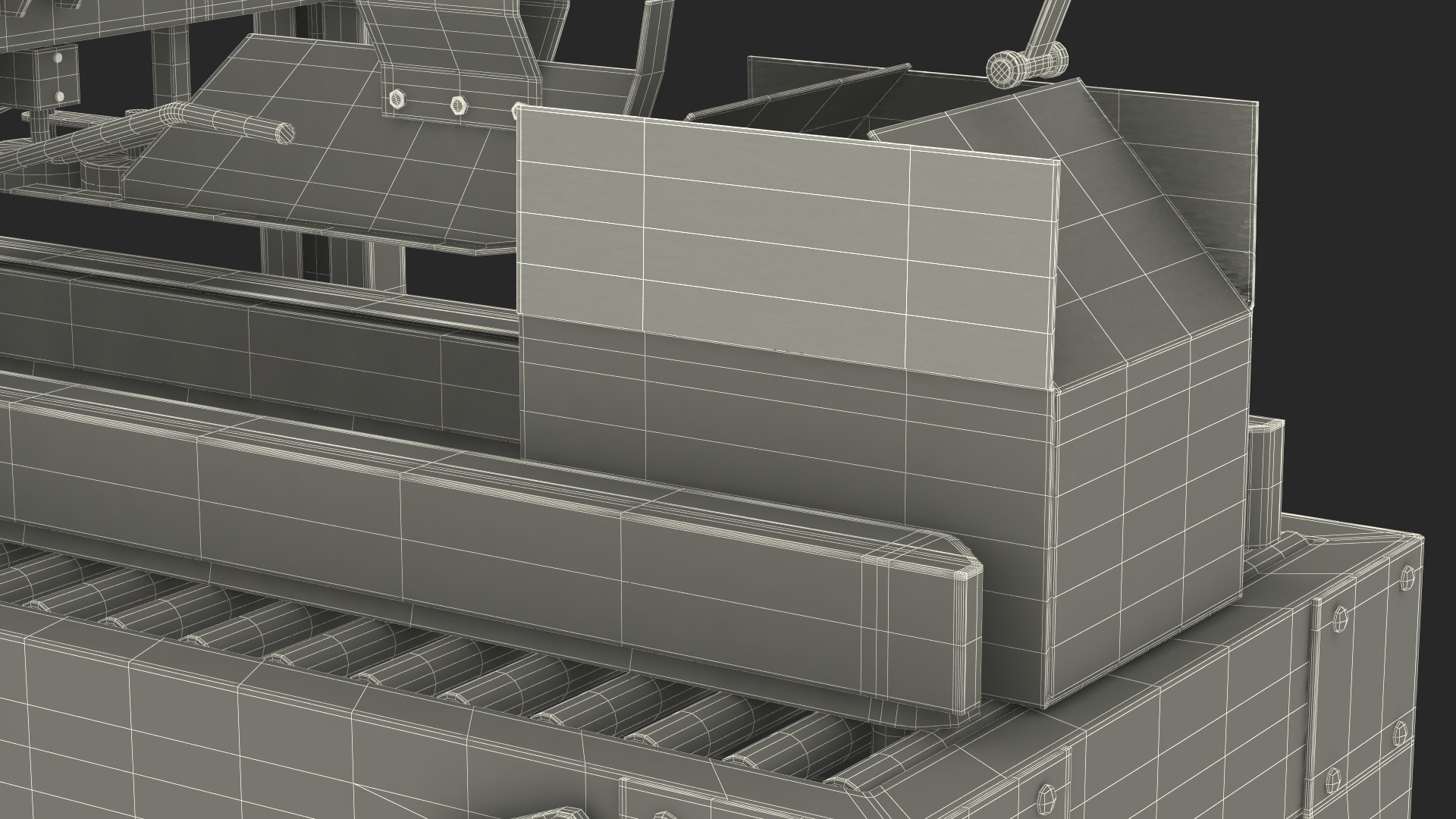 Auto Carton Packing Machine Yellow Rigged 3D model - TurboSquid 2093471