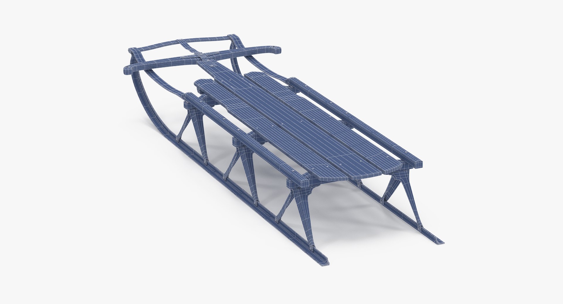 3d sled model