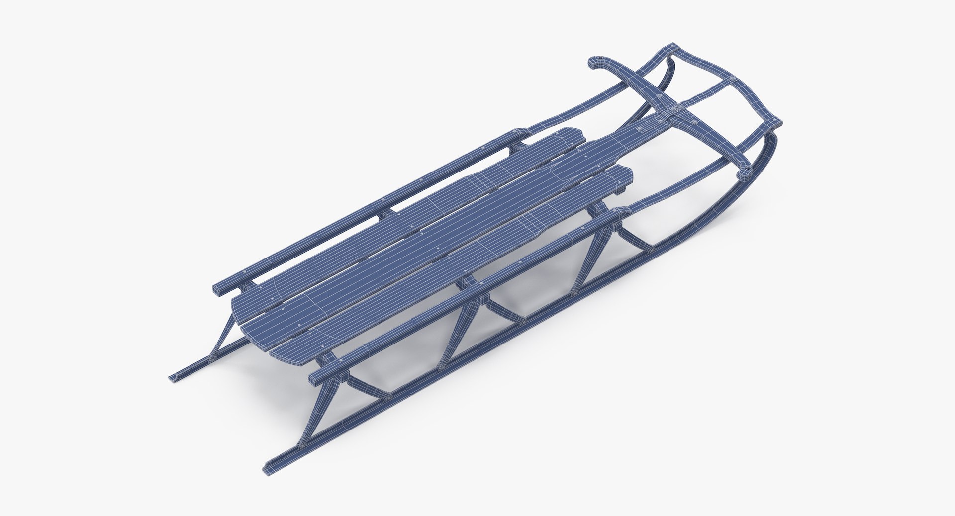 3d sled model