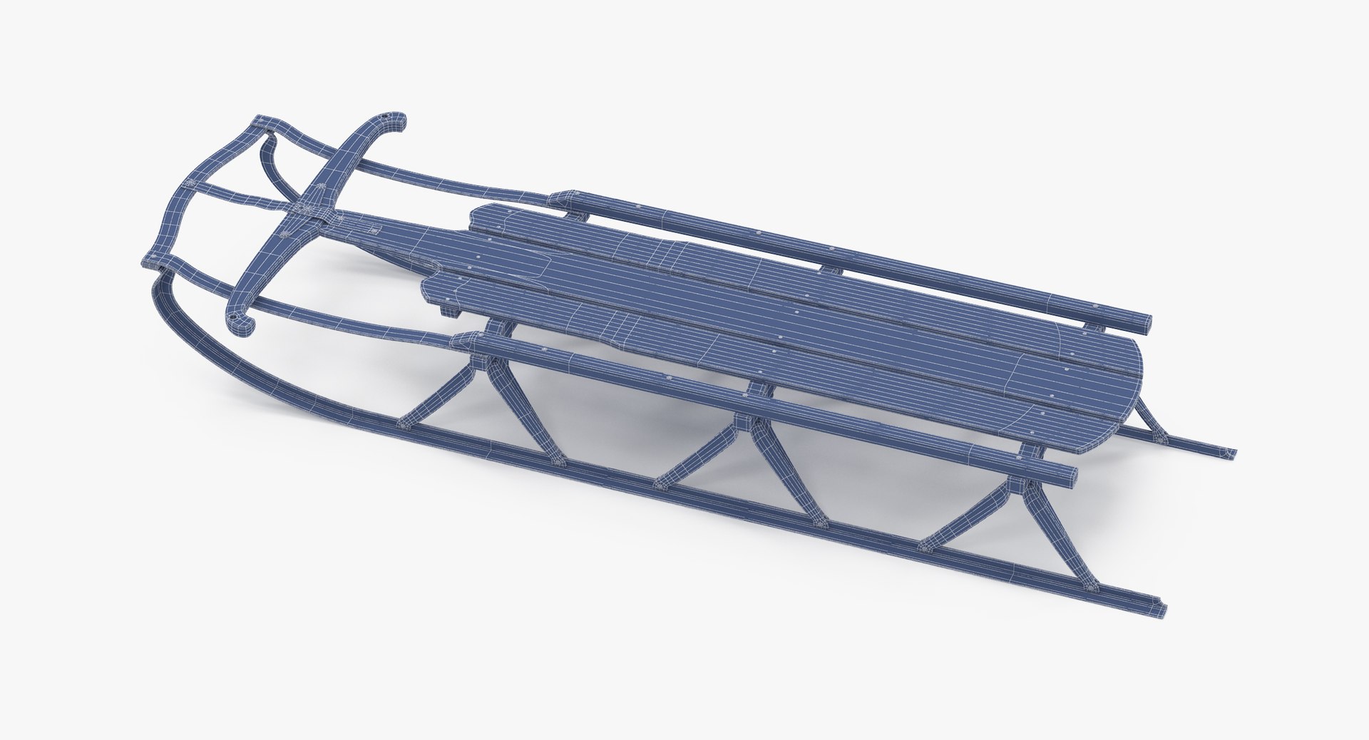 3d sled model