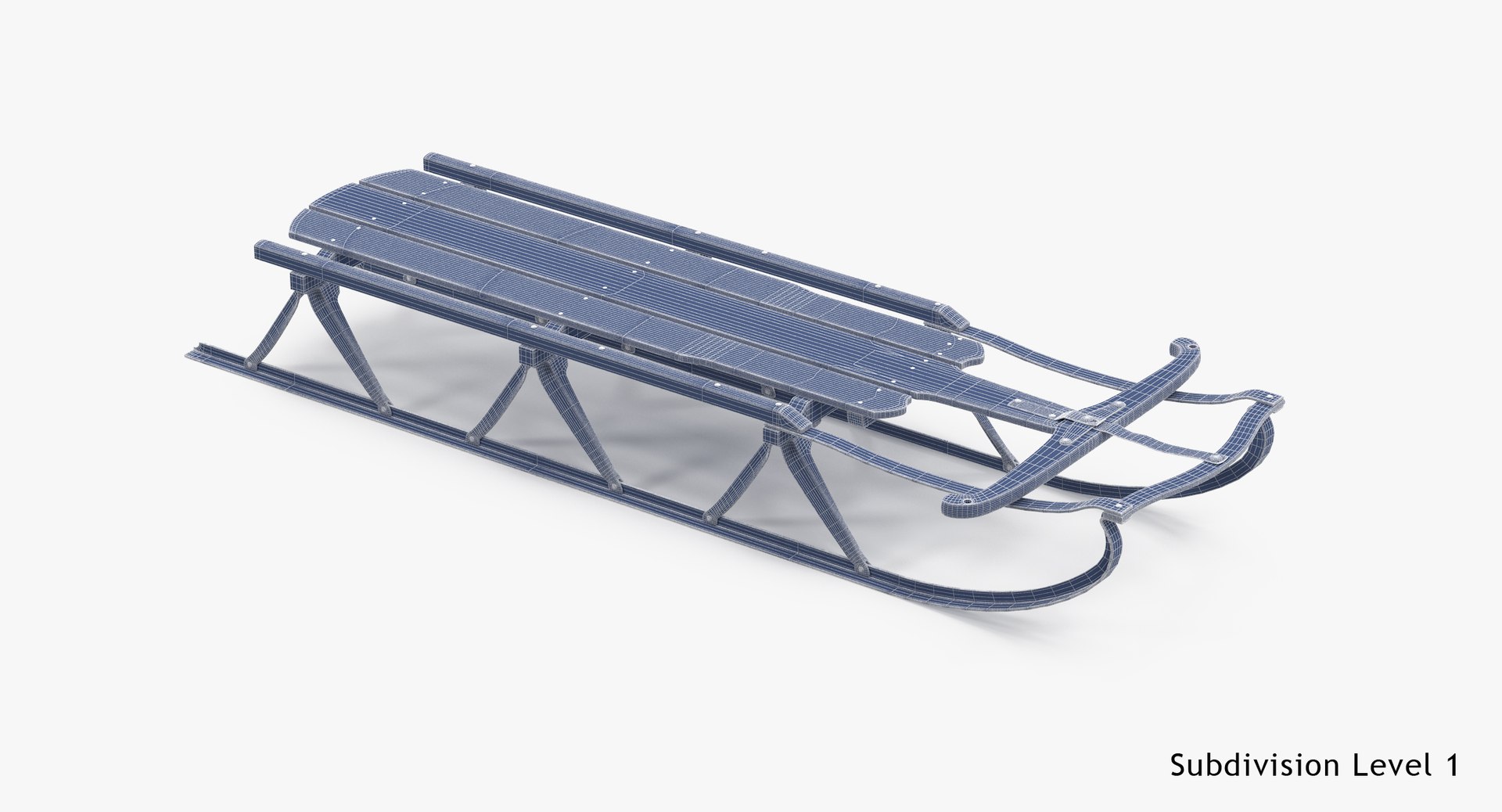 3d sled model