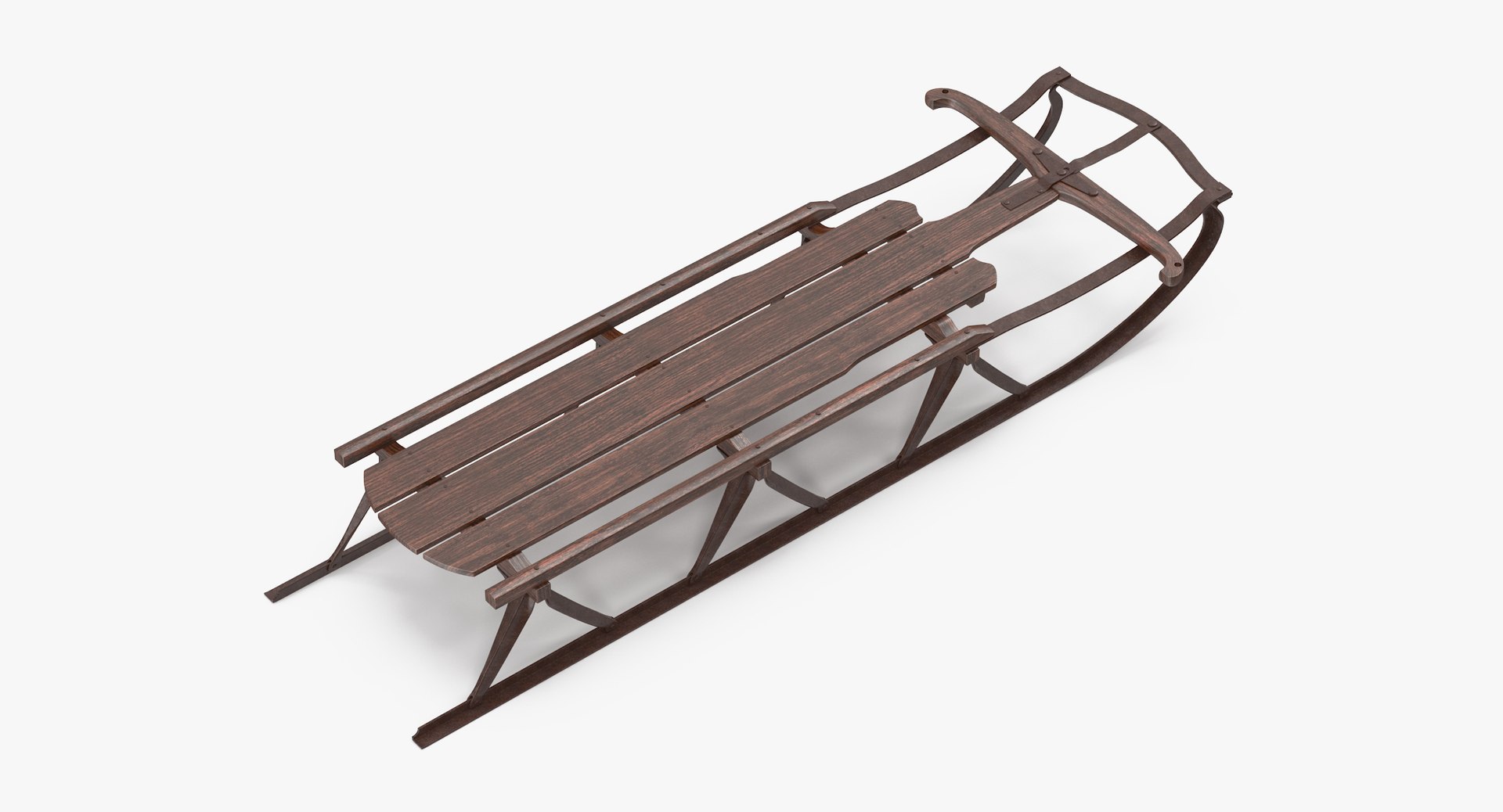 3d sled model