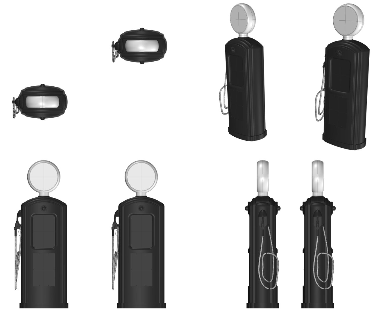 Vintage Texaco Chief Sky 3D Model - TurboSquid 1469402