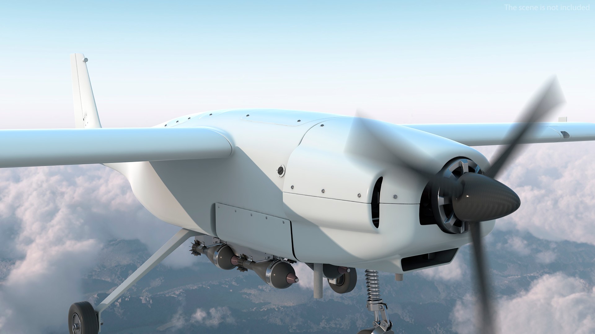 3D Combat Drone model - TurboSquid 1934096