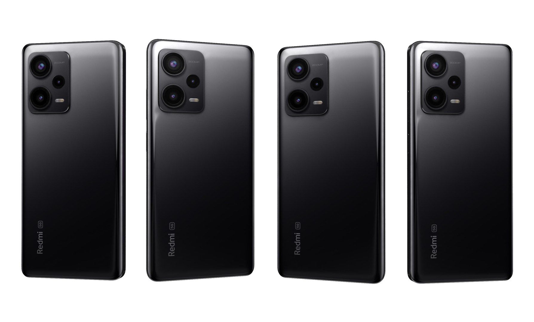 3D Xiaomi Redmi Note 12 Pro Plus Black Model - TurboSquid 1990420