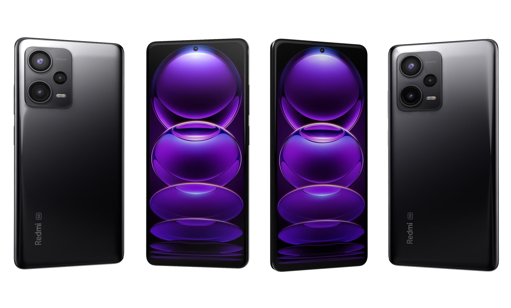 3D Xiaomi Redmi Note 12 Pro Plus Black Model - TurboSquid 1990420
