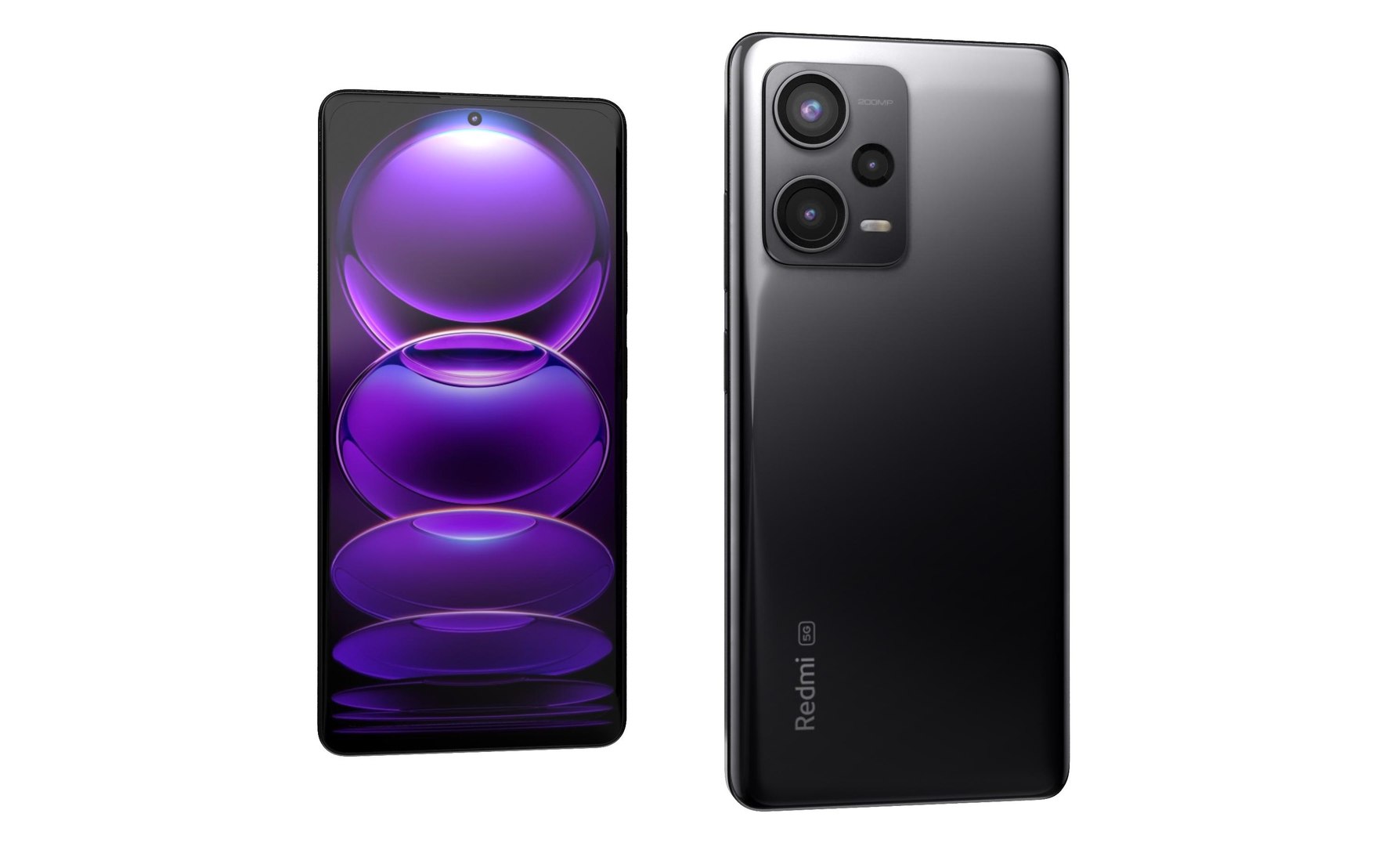 3D Xiaomi Redmi Note 12 Pro Plus Black Model - TurboSquid 1990420