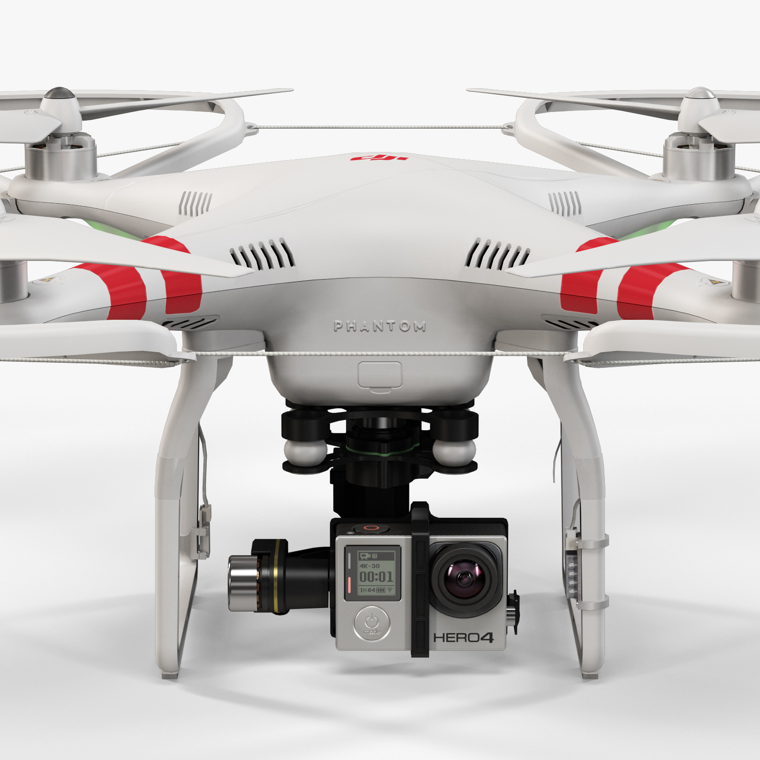 dji phantom 2 quadcopter 3d max