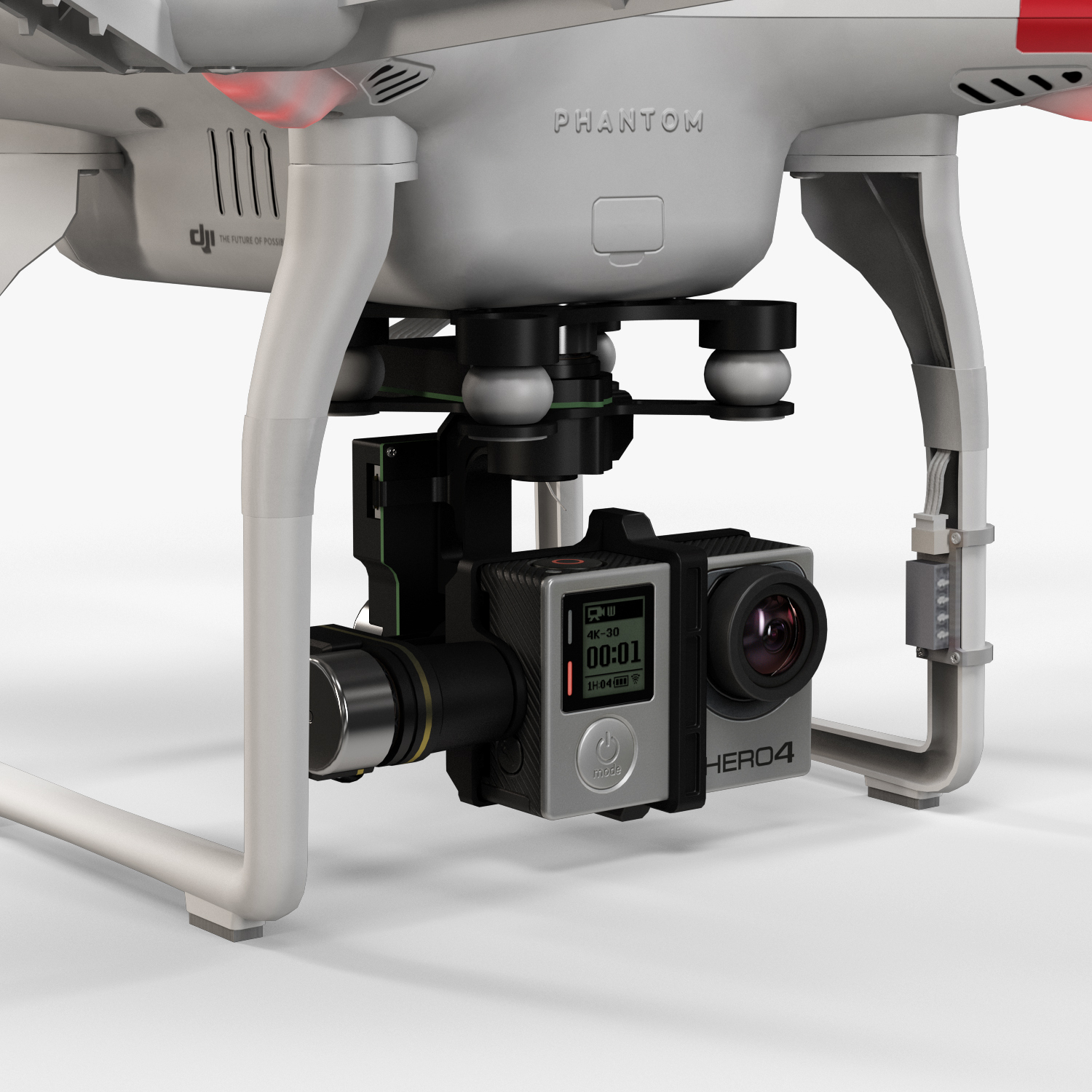 dji phantom 2 quadcopter 3d max