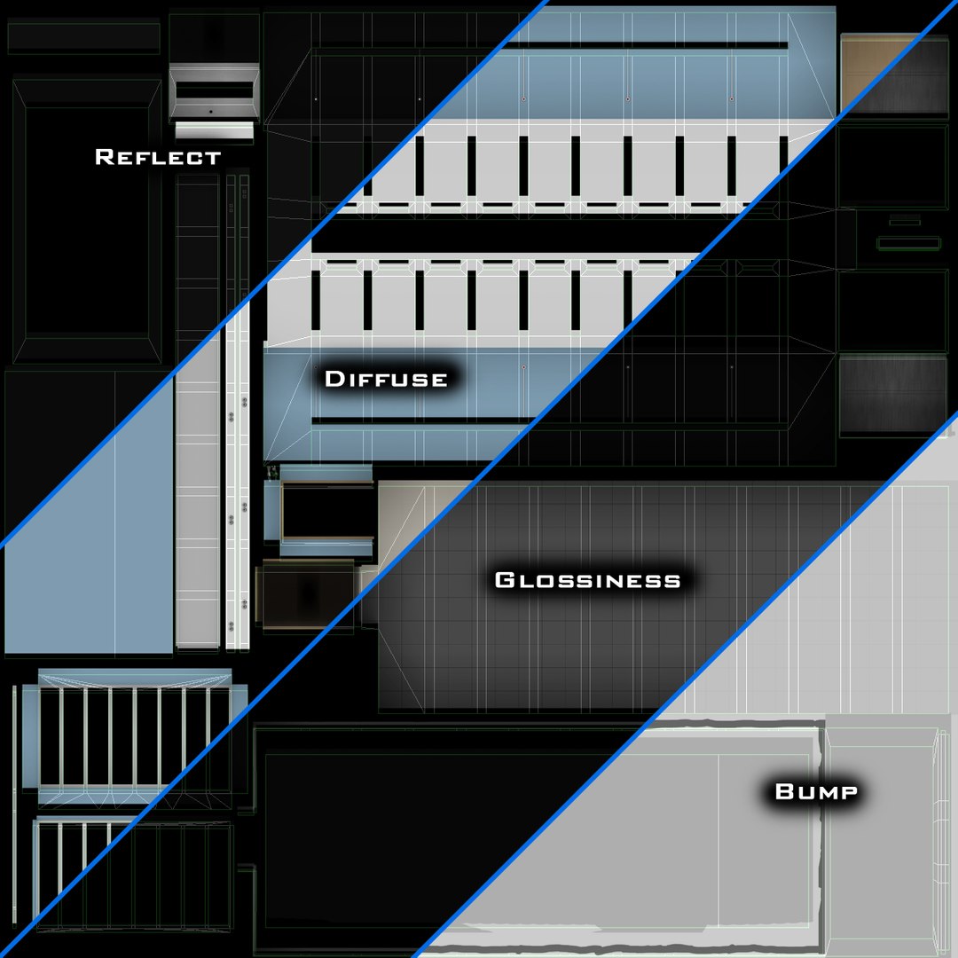 Recovery Room 3d Model
