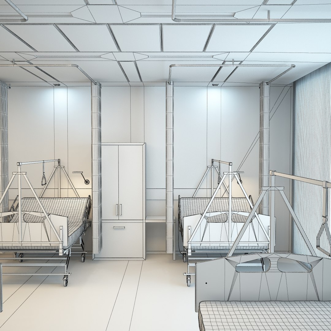 Recovery Room 3d Model