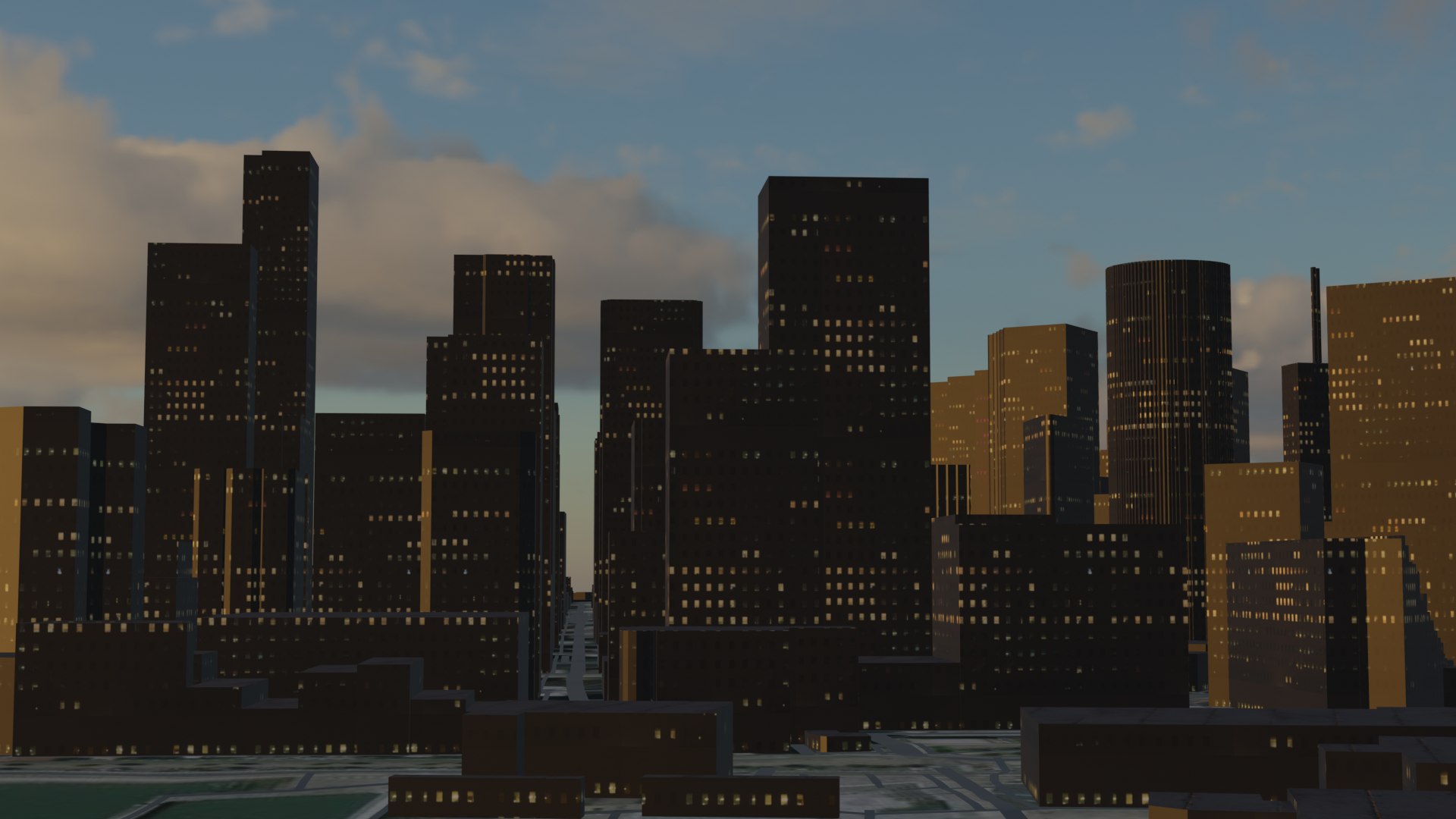 3D City Model - TurboSquid 2037044