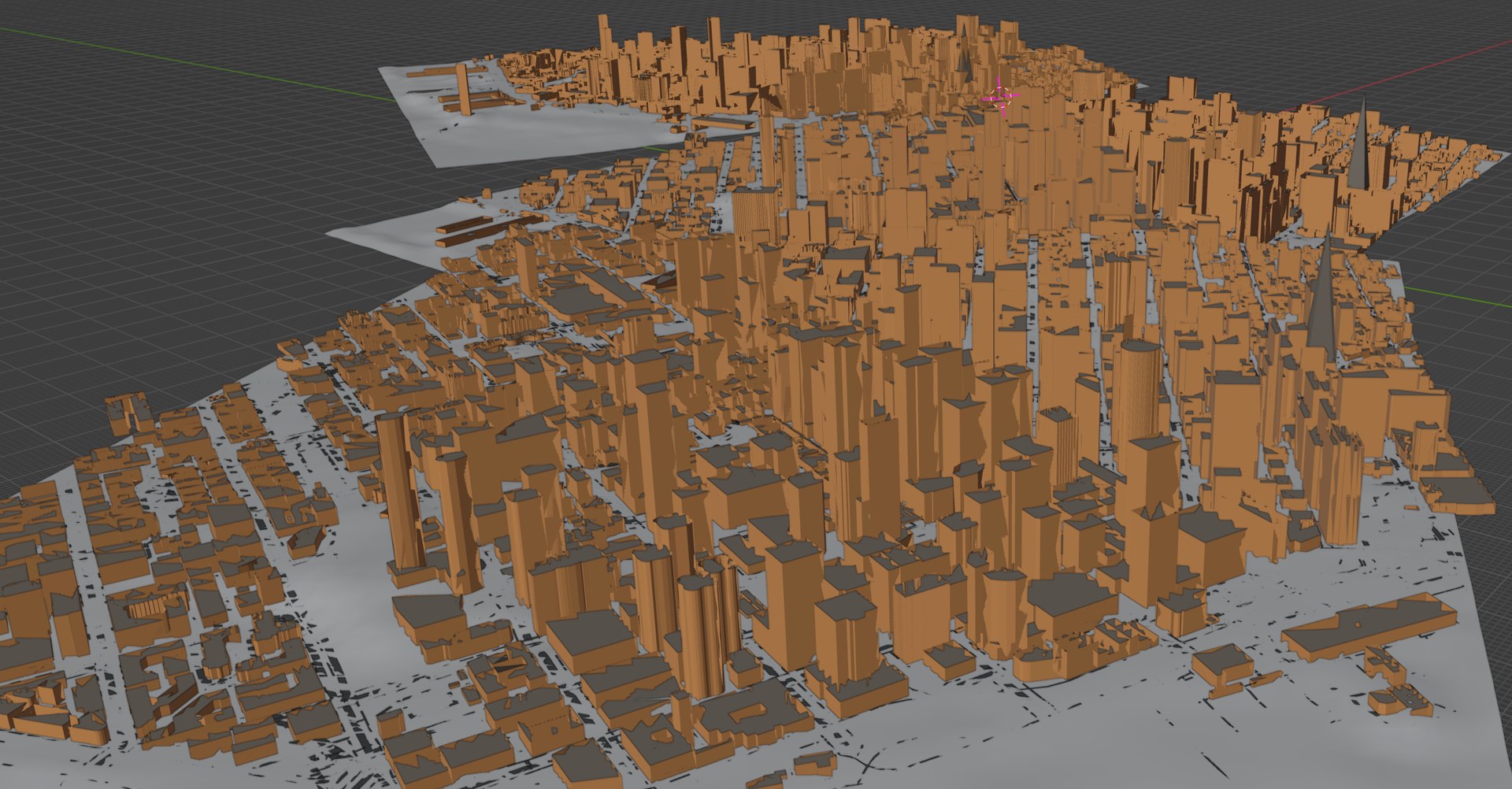 3D City Model - TurboSquid 2037044