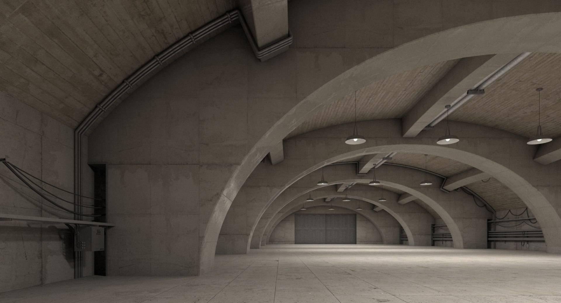 Bunker Realistic 3D Model - TurboSquid 1222551