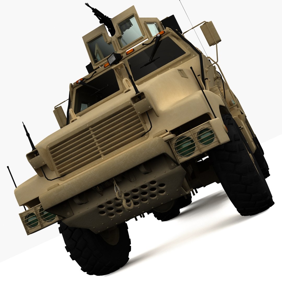 3d 3ds Bae Caiman Armored Vehicle