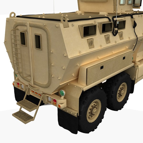 3d 3ds bae caiman armored vehicle