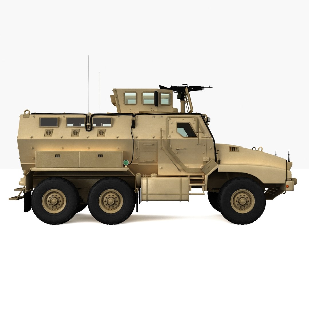 3d 3ds Bae Caiman Armored Vehicle