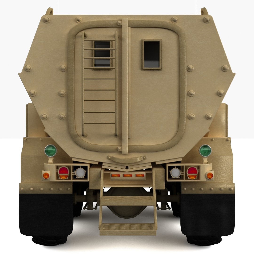 3d 3ds Bae Caiman Armored Vehicle