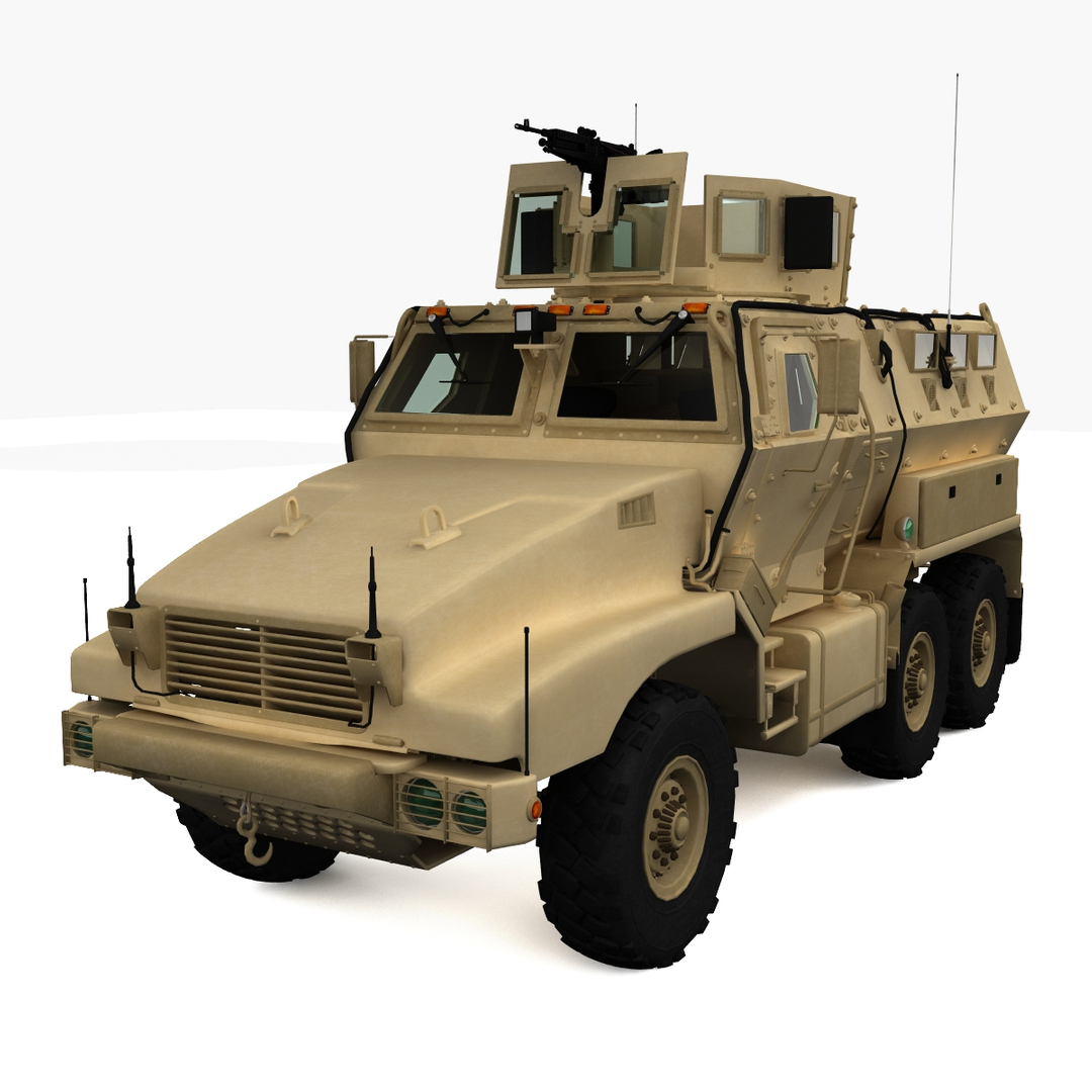 3d 3ds bae caiman armored vehicle
