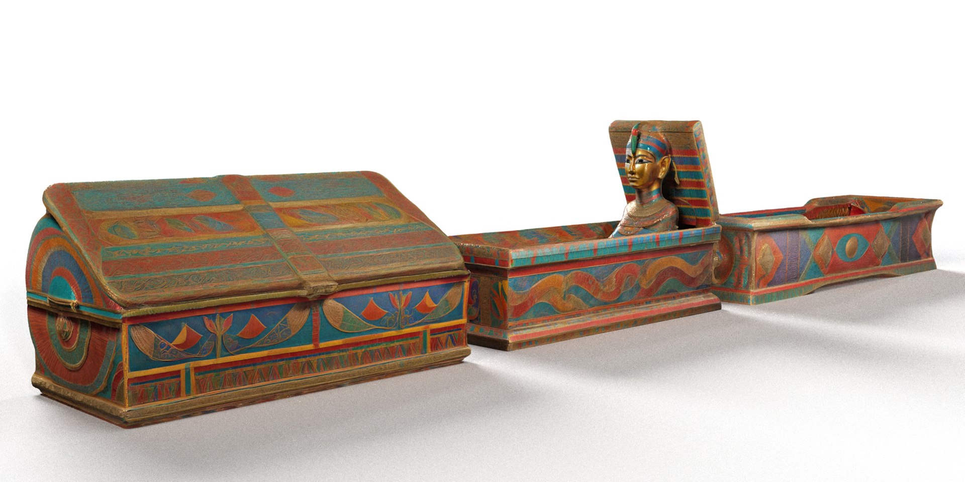 3D Ancient Egyptian Chest Pack - TurboSquid 2307667