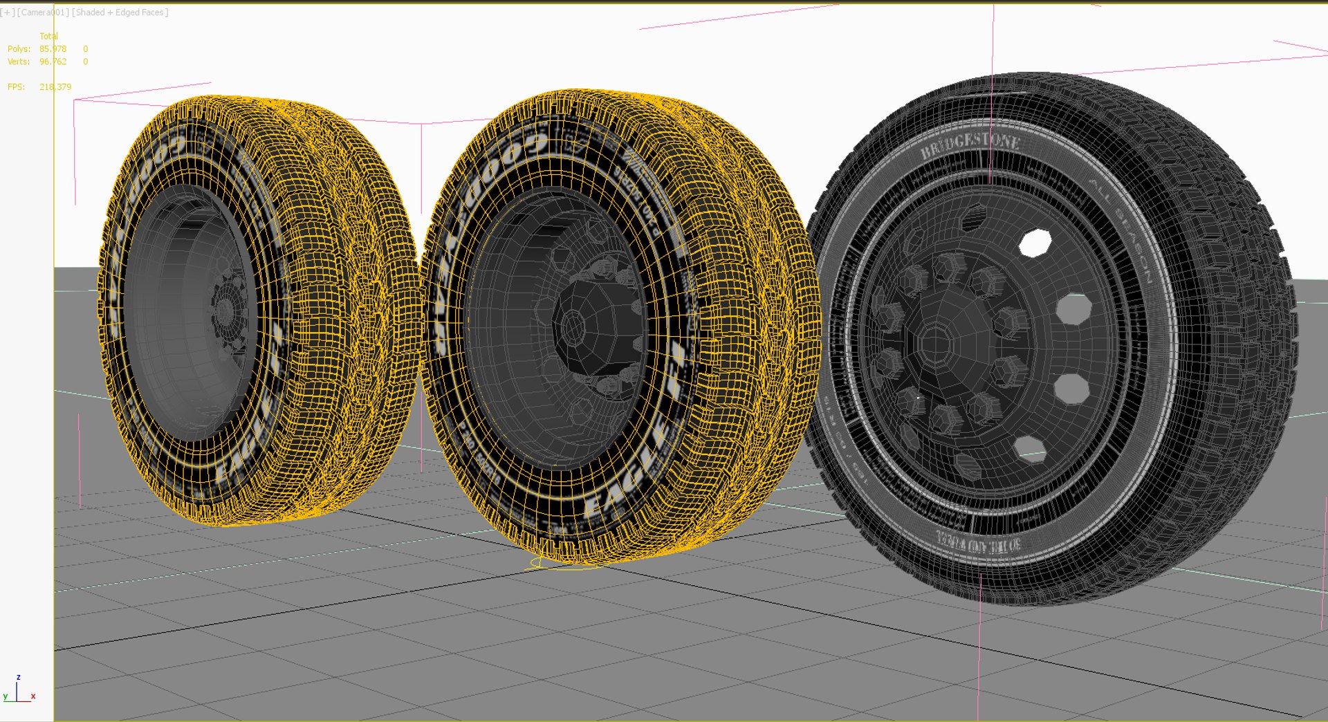 3D Truck Wheel 03 Model - TurboSquid 2339673