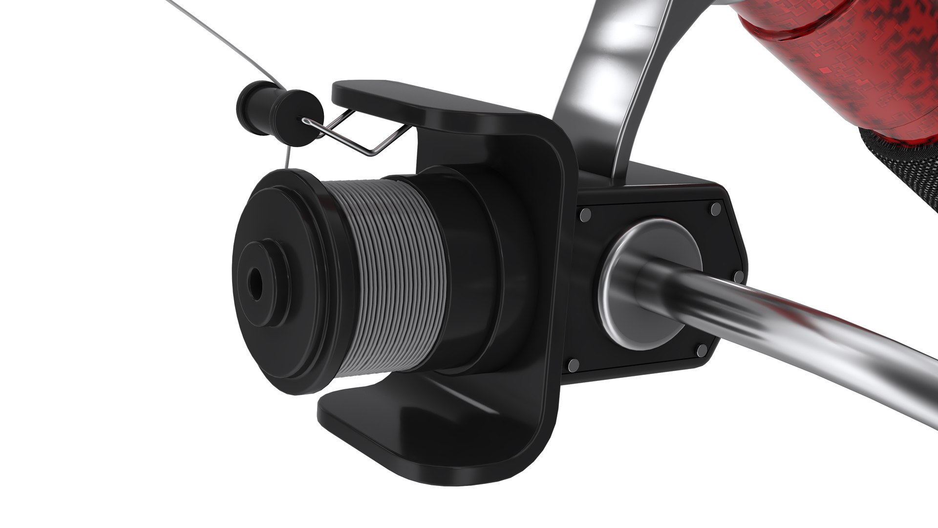 Fishing Rod And Hook 3D - TurboSquid 2282390