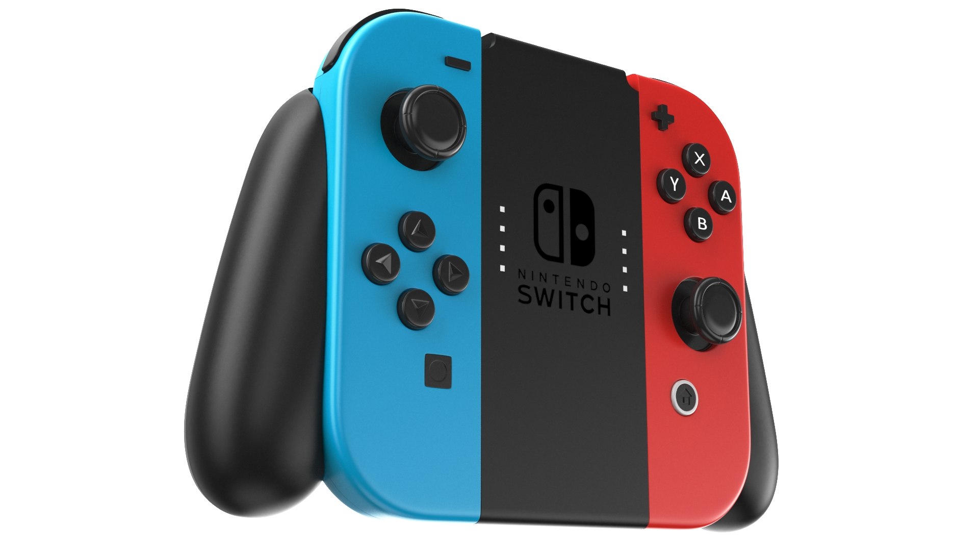 3D model Detailed Nintendo Switch With Controller - TurboSquid 2168475