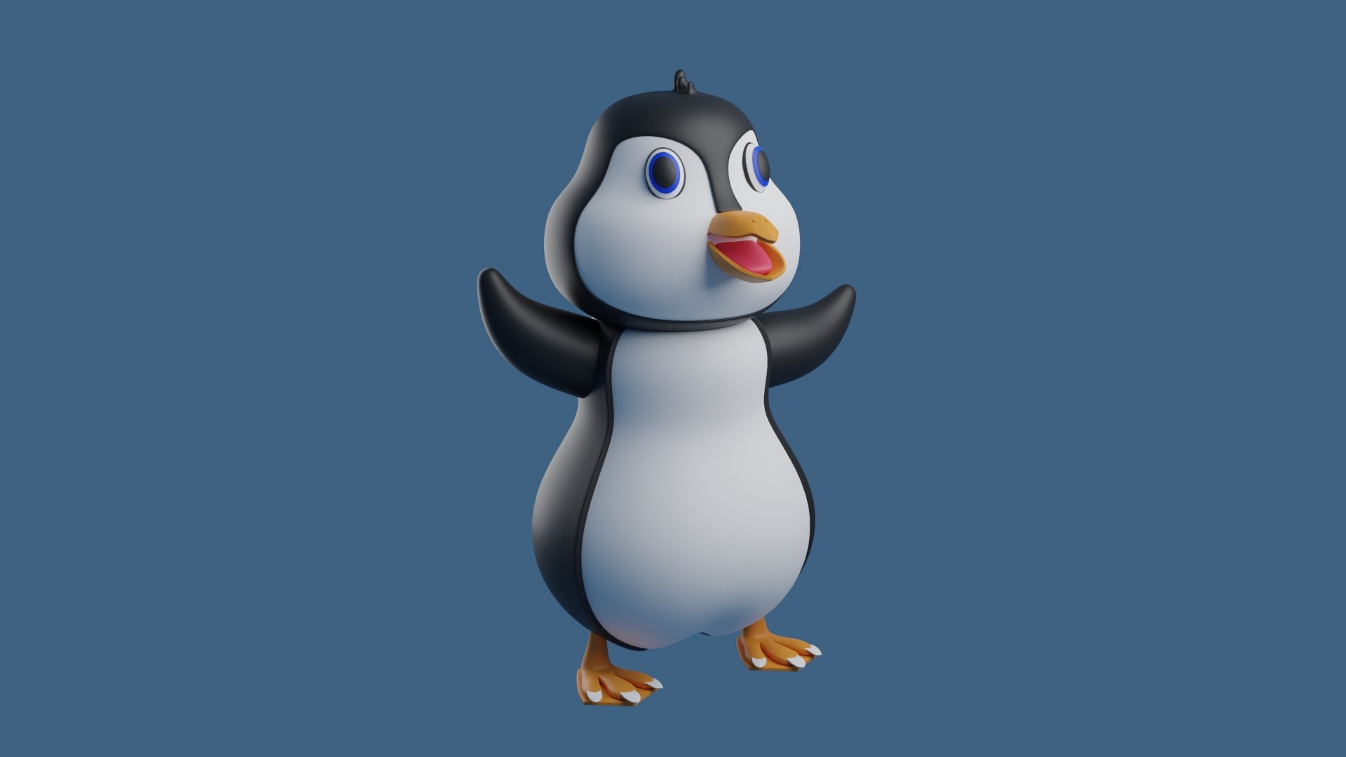 3D Penguin 3D Model Model - TurboSquid 2036808