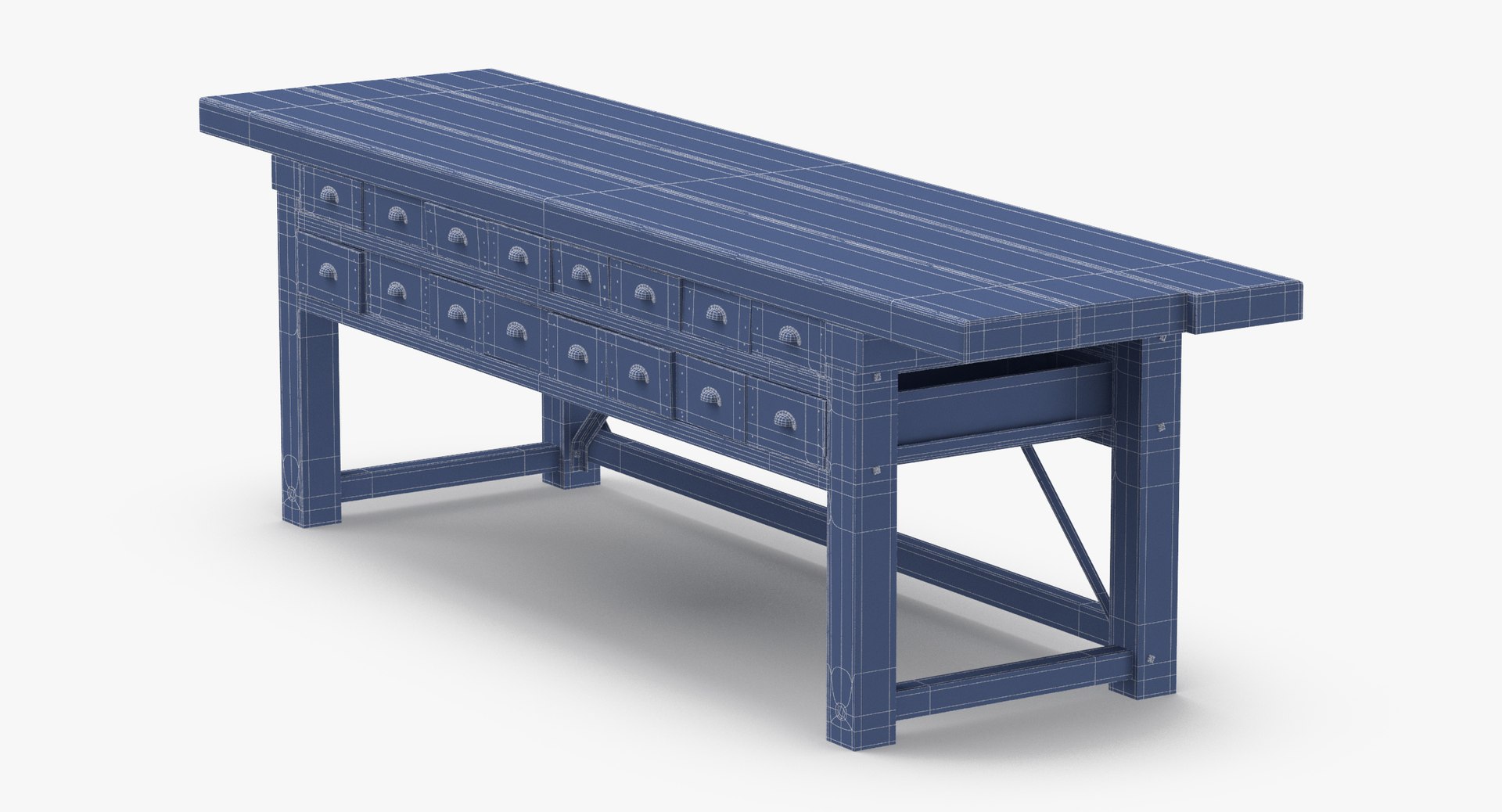 3d Blacksmith Table