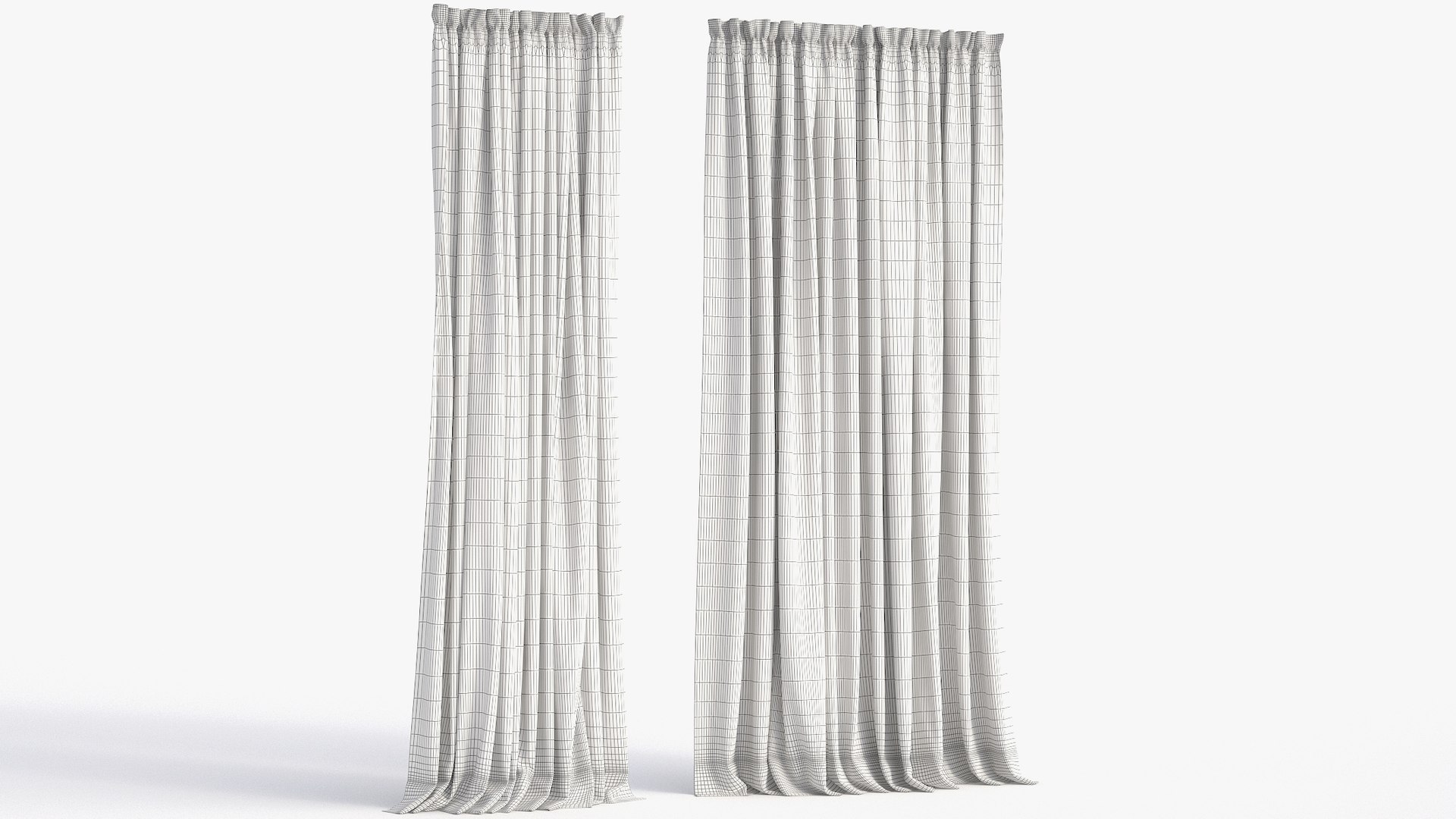 3D Model Curtain - TurboSquid 1782423