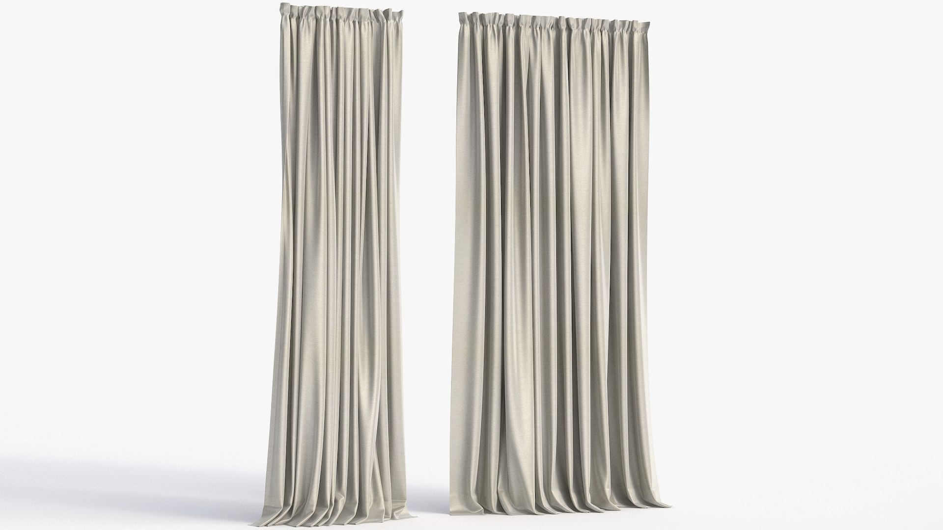 3D Model Curtain - TurboSquid 1782423