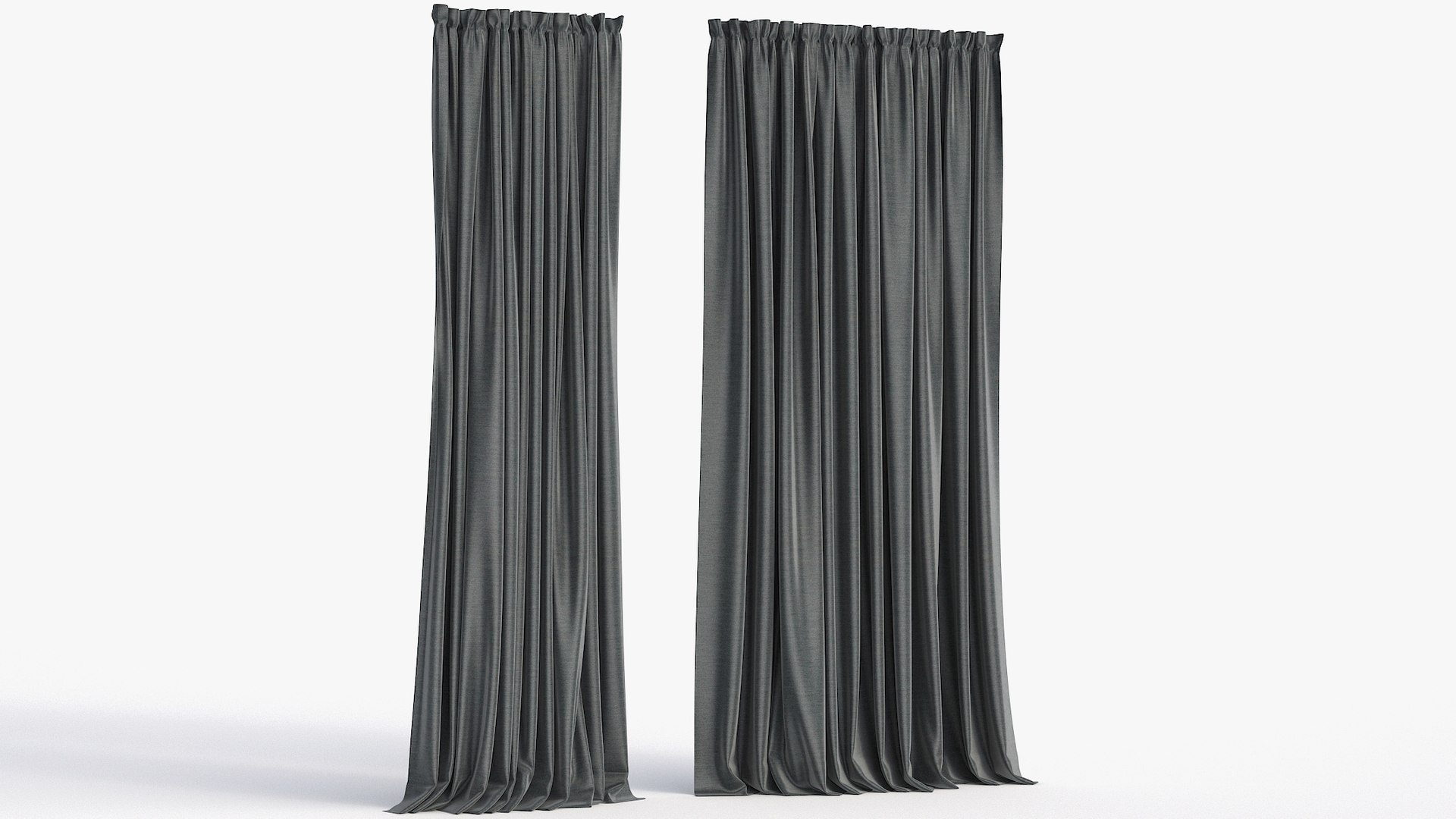 3D Model Curtain - TurboSquid 1782423