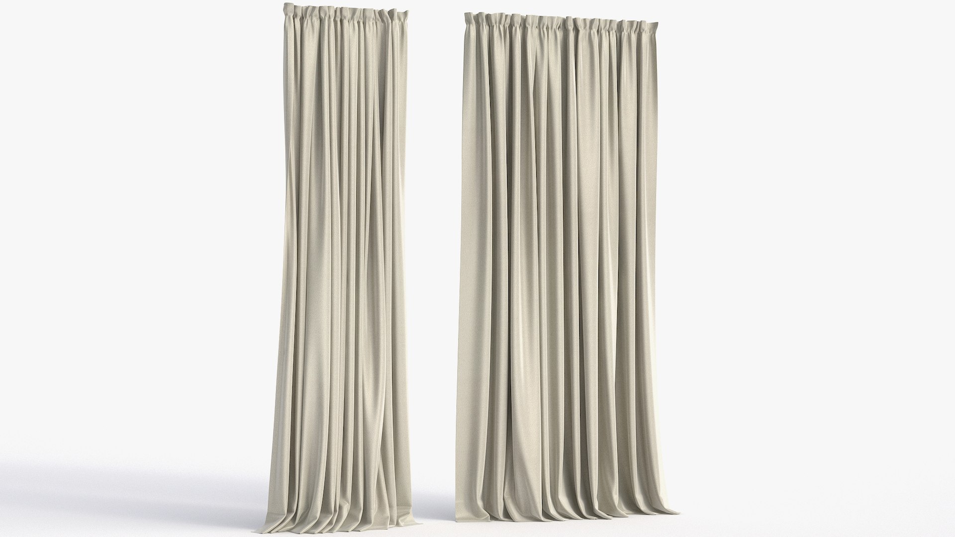 3D Model Curtain - TurboSquid 1782423